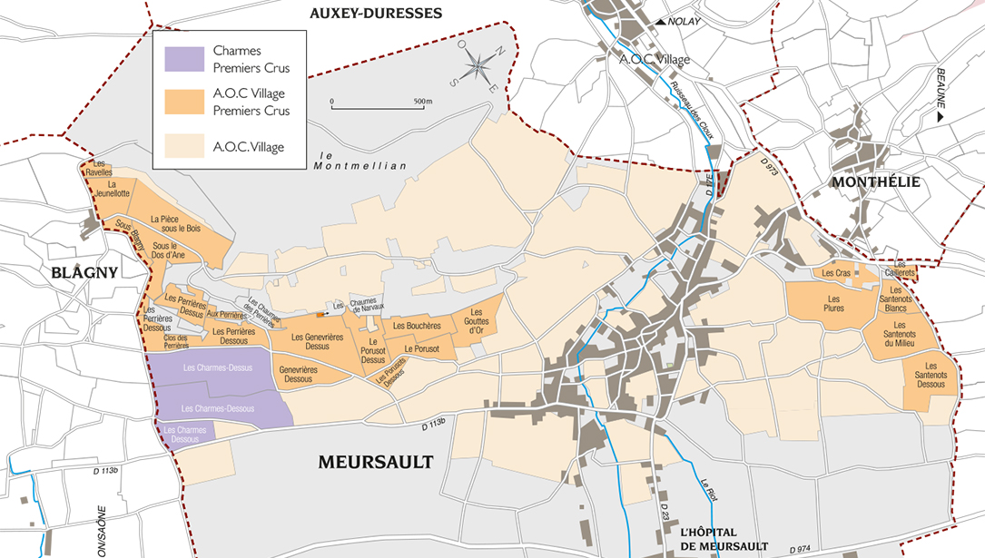 Meursault, villages - Domaine & Maison Chanzy